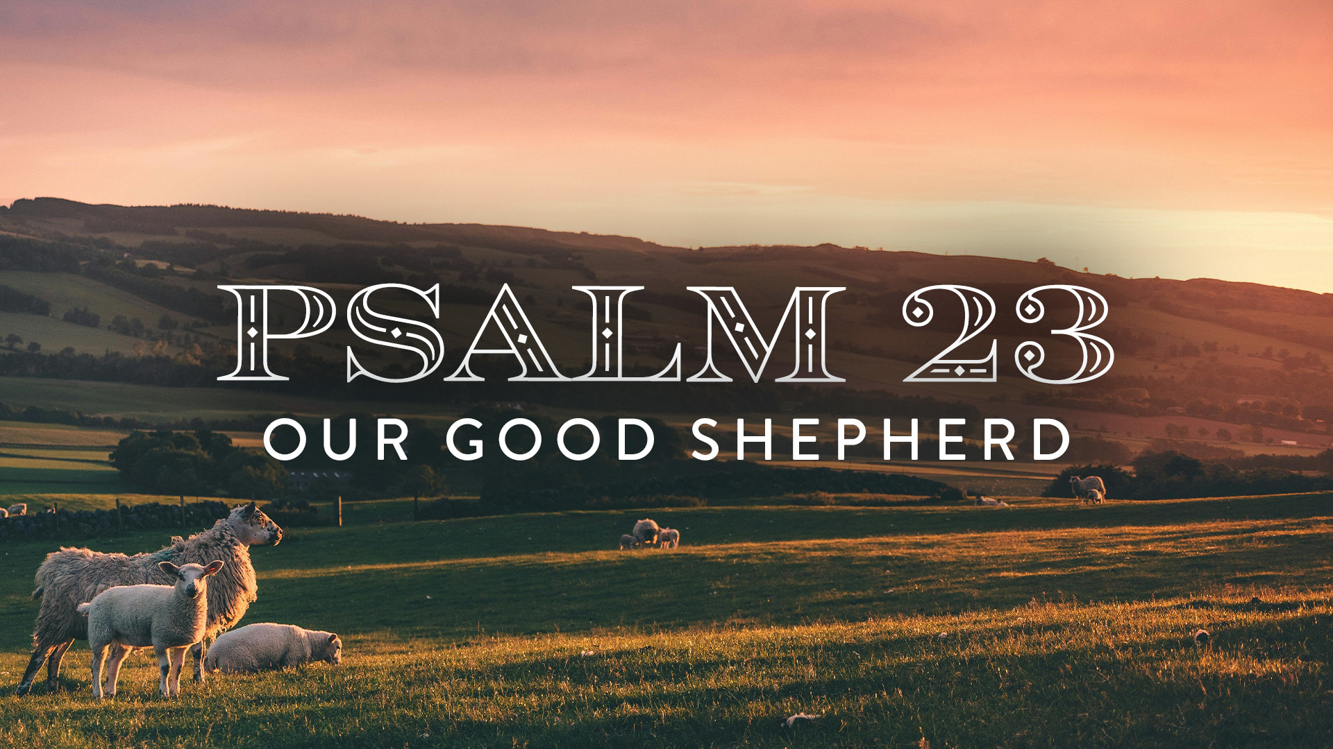 Psalm 23: Our Good Shepherd | Réveille Nos Cœurs Episode | Revive Our ...